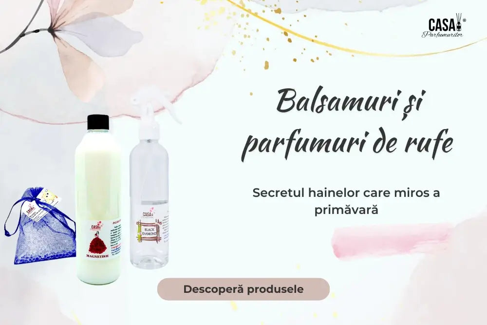 Balsamuri și parfumuri de rufe: Secretul hainelor care miros a primăva ...